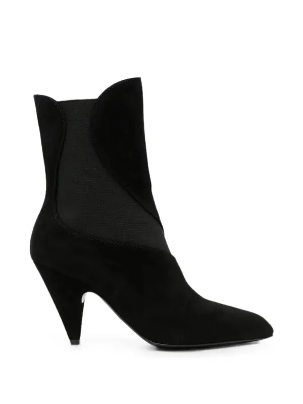 SERGIO ROSSI Tensile Suede Bootie