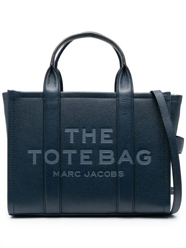 Marc Jacobs The Leather Medium Tote - Blue