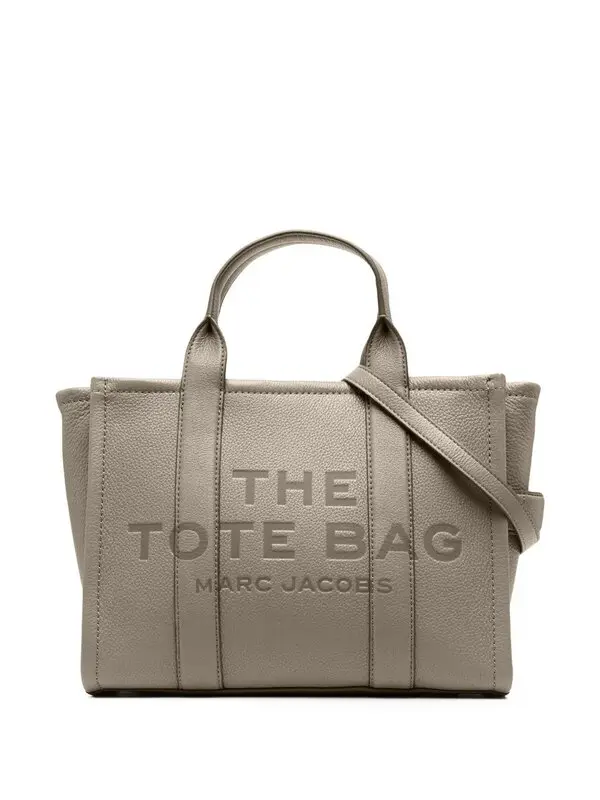 Marc Jacobs The Leather Medium Tote - Gray
