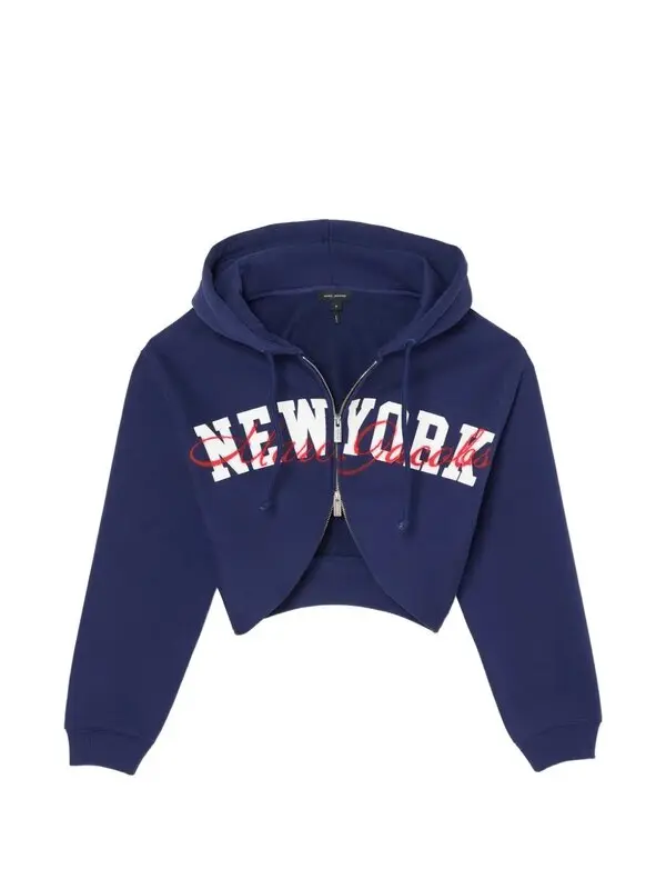 Marc Jacobs Canal St Cropped Zip-up