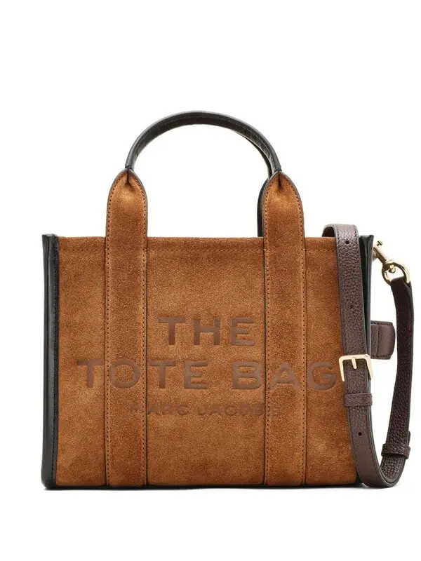 Marc Jacobs Suede Small Tote Bag - Brown