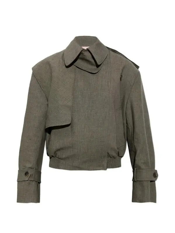 Christopher Esber Cropped Trench Jacket