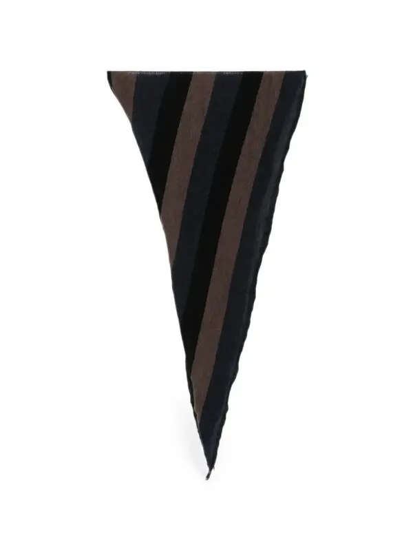 PIN1876 Stripe Scarf - Blue