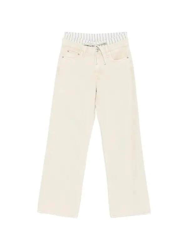 Rag & Bone Relaxed Straight Saige Trousers - Beige