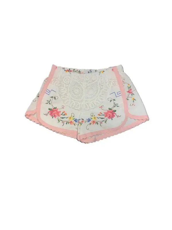 ORSINA One Of A Kind Embroidered Shorts