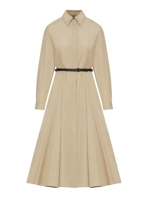 Max Mara Affetto Shirt Dress - Beige
