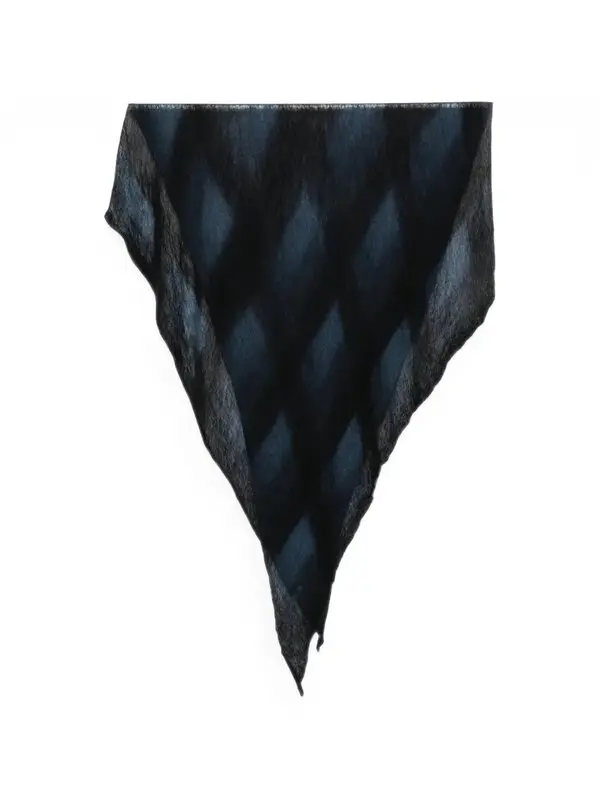PIN1876 Diamond Scarf - Blue