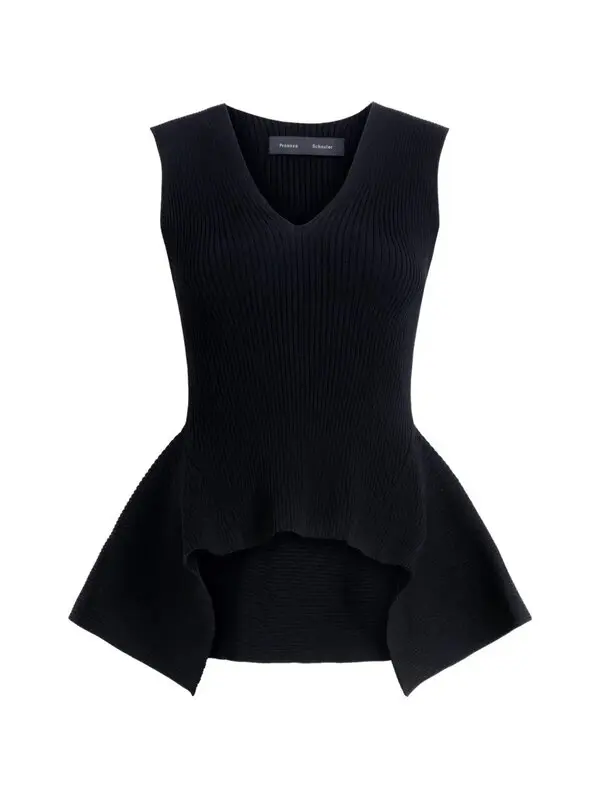 Proenza Schouler Eugenia Stretch Knit Top