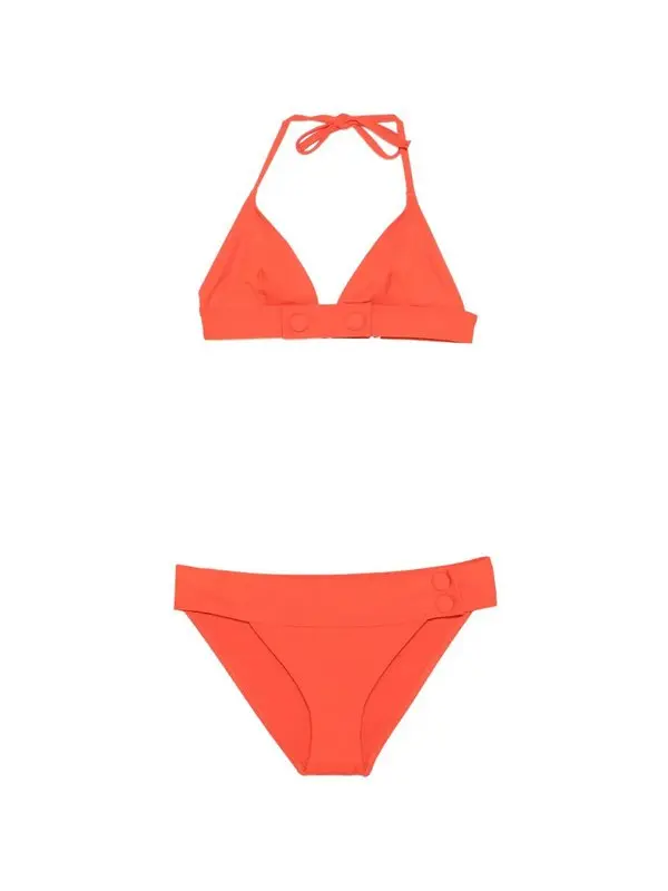 ERES Triangle Bra High Waist Slip - Orange