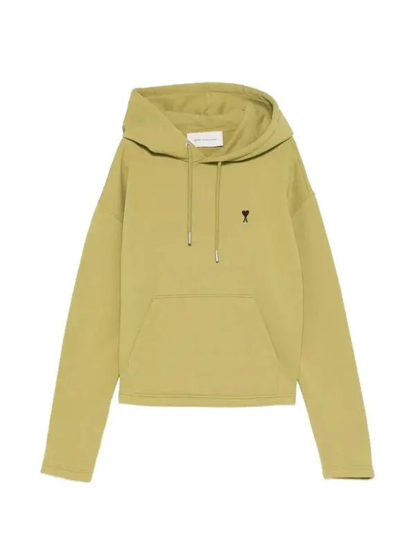 AMI Paris Adc Hoody - Green