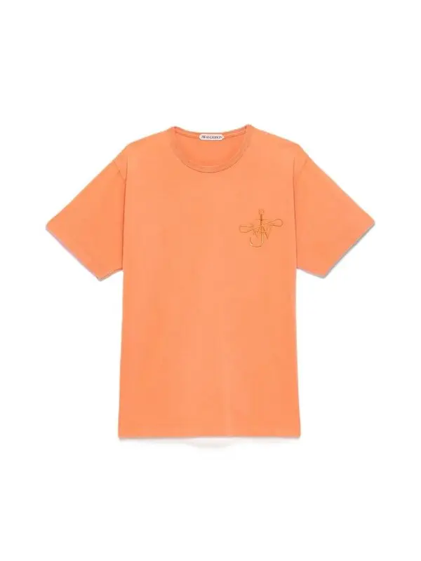 JW Anderson Ribbon Anchor T-shirt - Orange