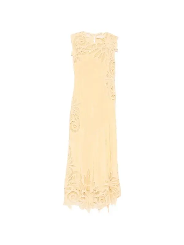 Ulla Johnson Silk Idra Dress - Yellow