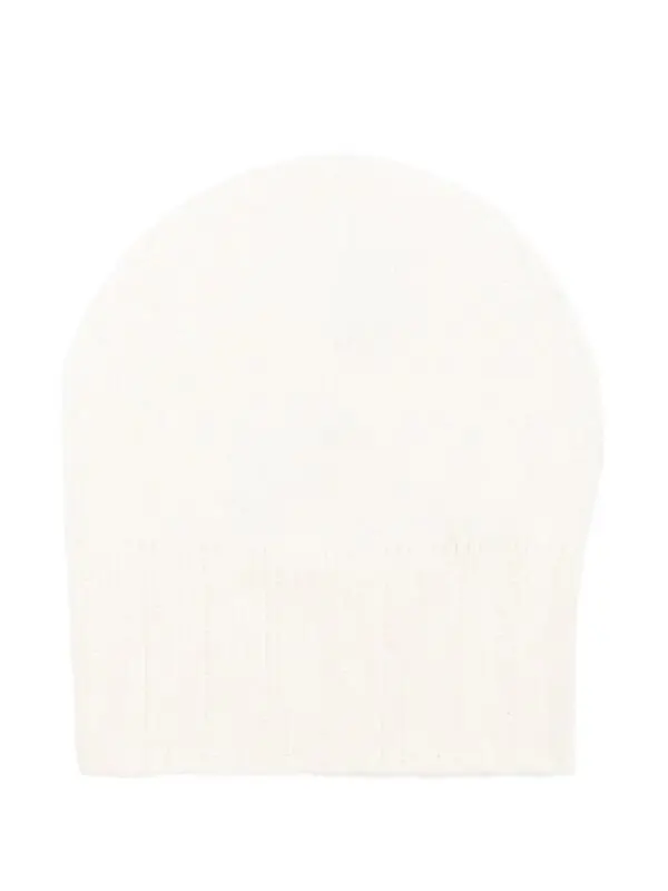 BE YOU Ribbed Hat - White