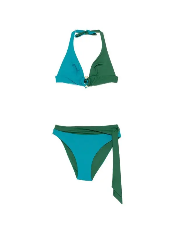 FISICO Ring Two Piece Bikini Set - Green