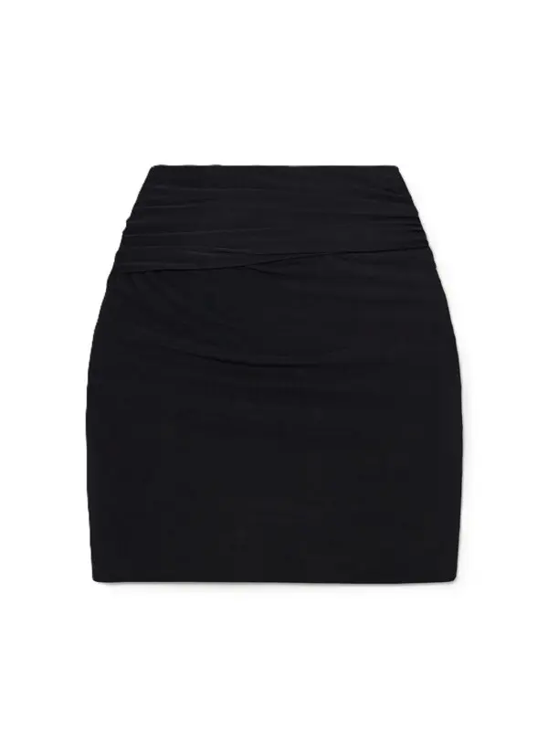 Wardrobe.NYC Translucent Skirt Mini