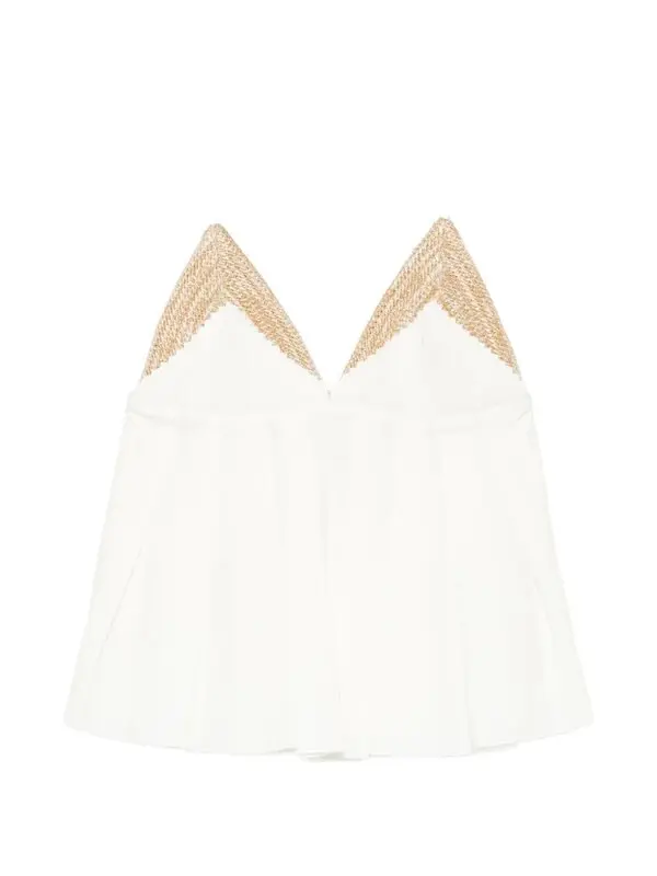 ROSANNA OCAMPO Bahia Mini Dress - White