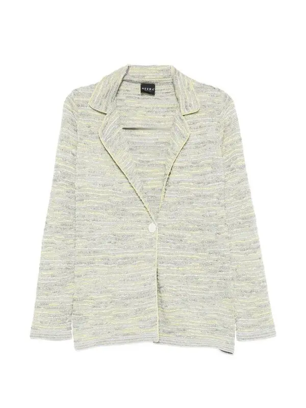 NEERA 20.52 Metallic Knit Jacket