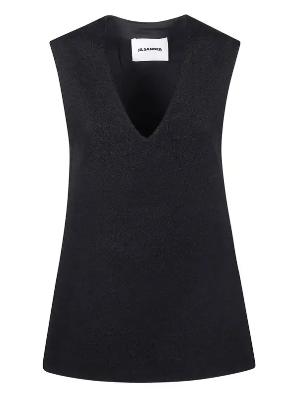 JIL SANDER V Neck Top