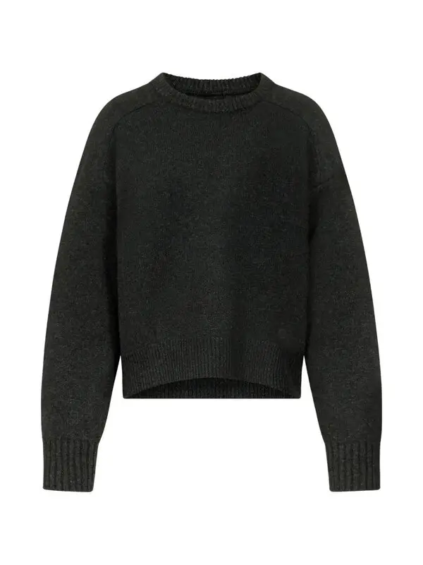 Loulou De Saison Breha Crew Neck Pullover - Gray