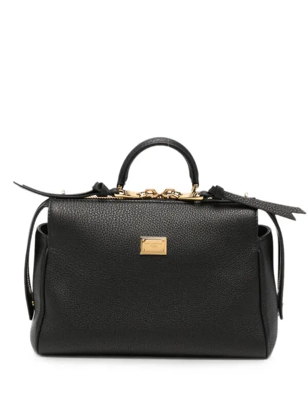 Dolce & Gabbana Vittoria Top Handle Bag - Black