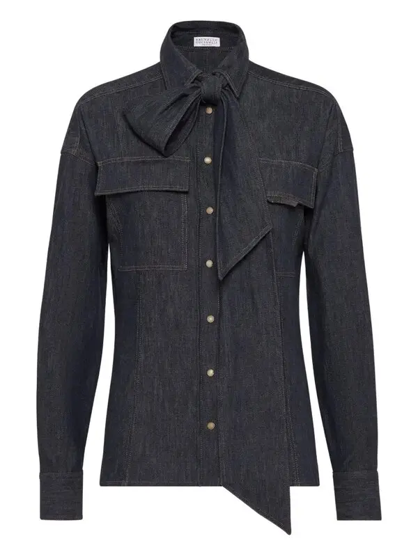 Brunello Cucinelli Denim Shirt