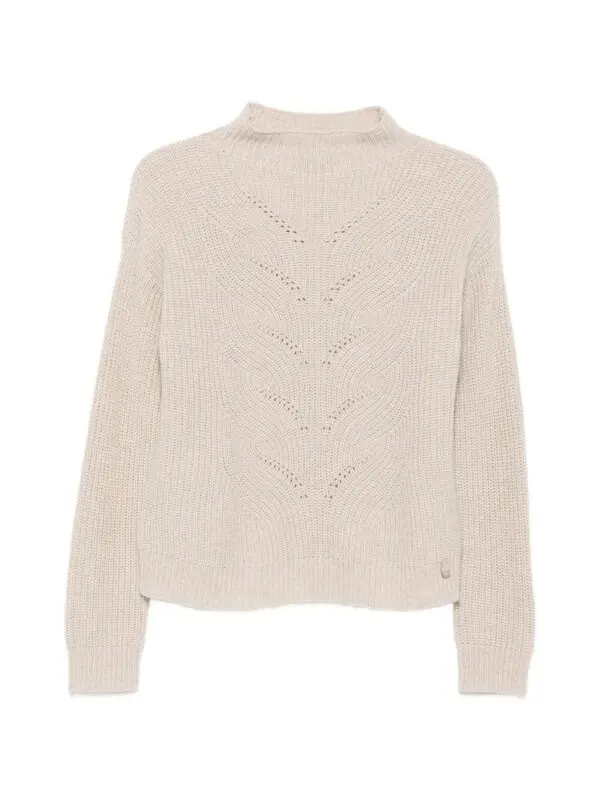 Herno Cable Knit Sweater - Beige