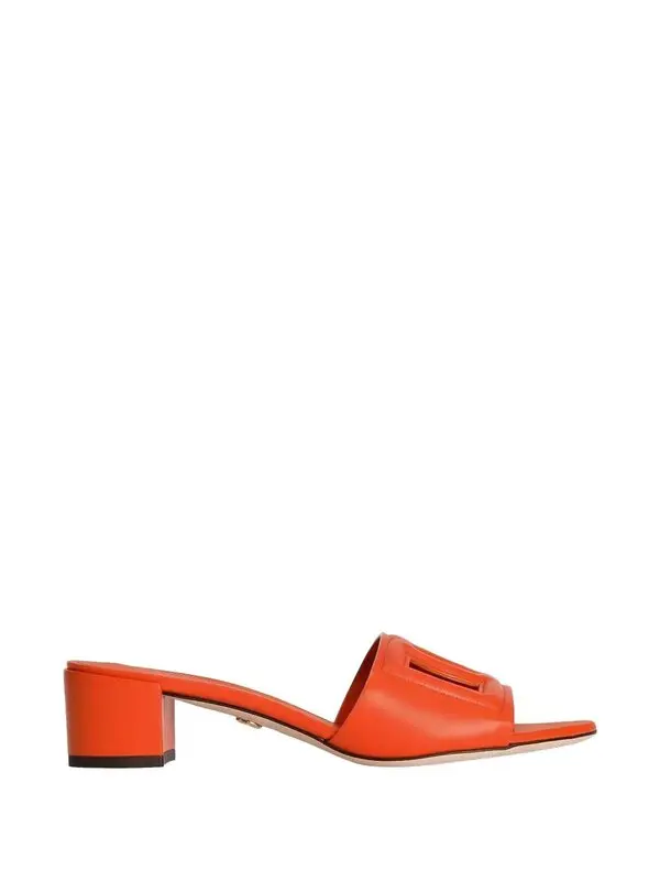 Dolce & Gabbana Sandalo Tacco Thaiti - Orange