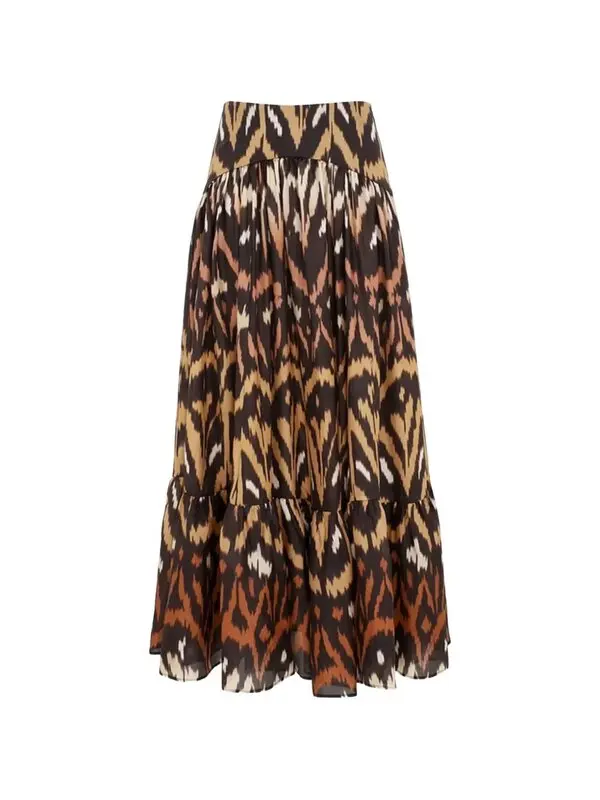Zimmermann Aster Midi Skirt