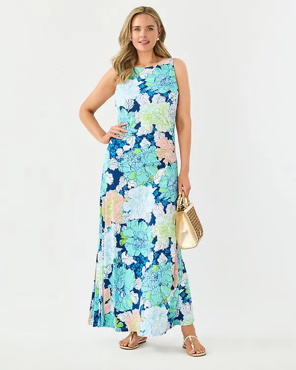 Lilly Pulitzer® Carolita Maxi Dress - Navy