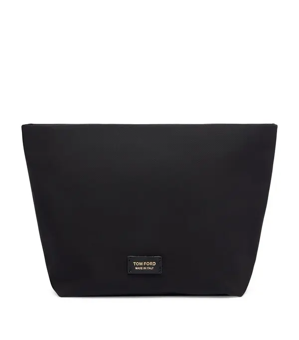 TOM FORD Small Logo Pouch - Black