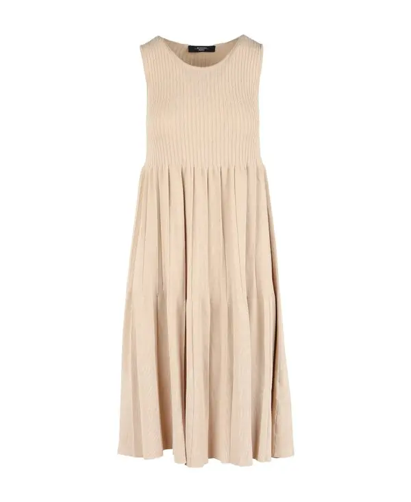 Max Mara Round-necked Horn Dress