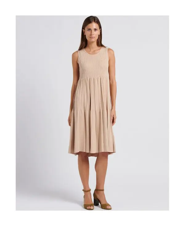 Max Mara Round-necked Horn Dress