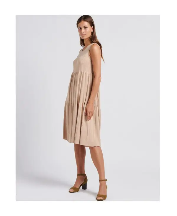 Max Mara Round-necked Horn Dress