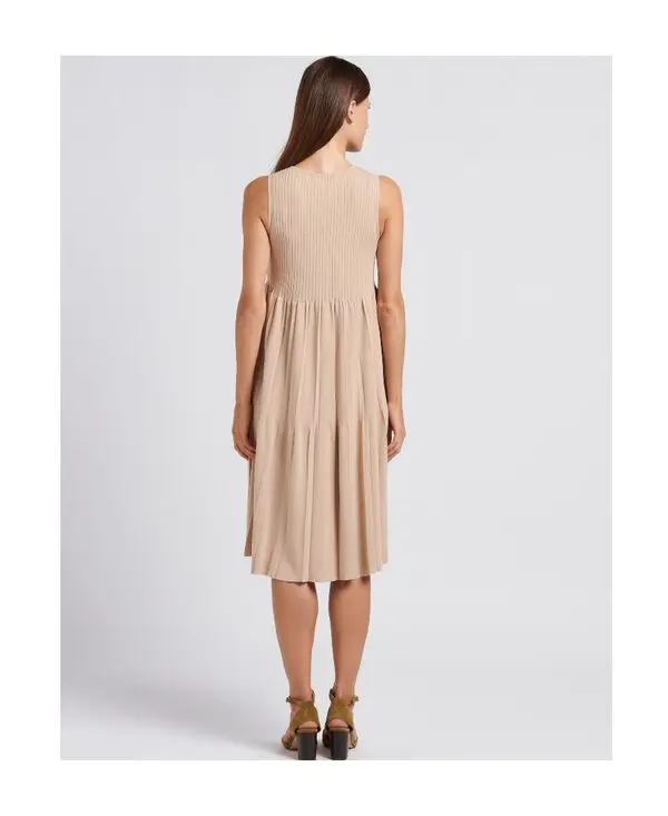 Max Mara Round-necked Horn Dress