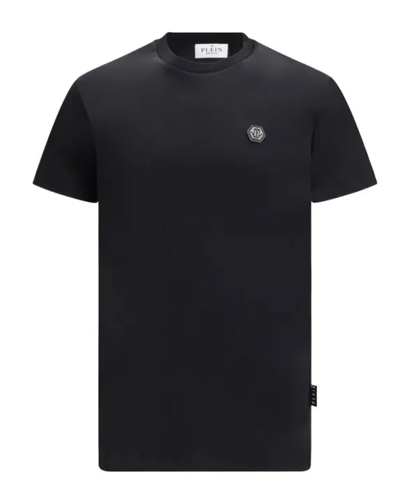 Philipp Plein Hexagon Patch T-shirt - Black