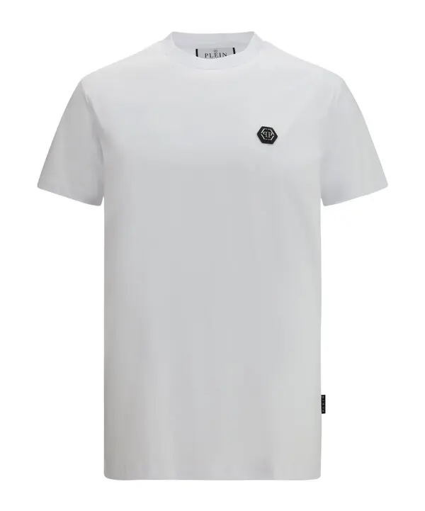 Philipp Plein Logo-patch T-shirt