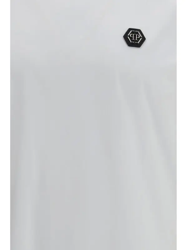 Philipp Plein Logo-patch T-shirt