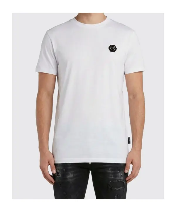 Philipp Plein Logo-patch T-shirt