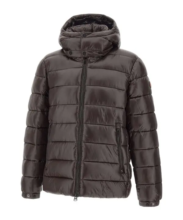 SAVE THE DUCK Zip-up Hooded Puffer Jacket