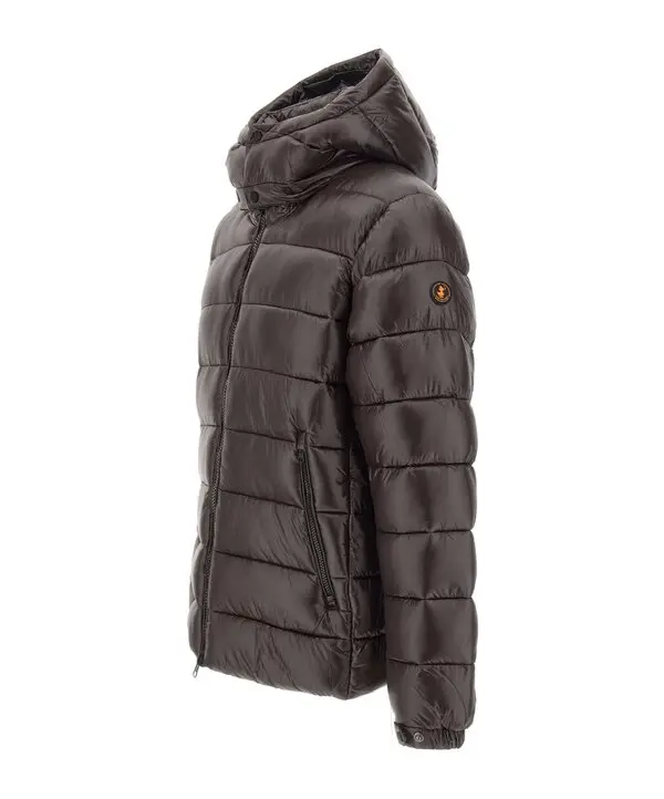 SAVE THE DUCK Zip-up Hooded Puffer Jacket
