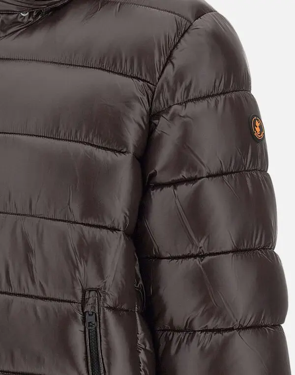 SAVE THE DUCK Zip-up Hooded Puffer Jacket