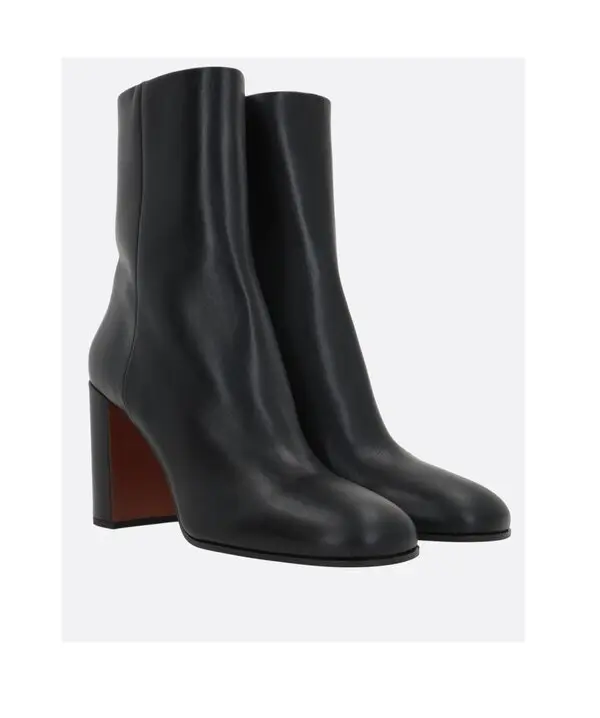 Prada Triangle-logo High-heeled Boots