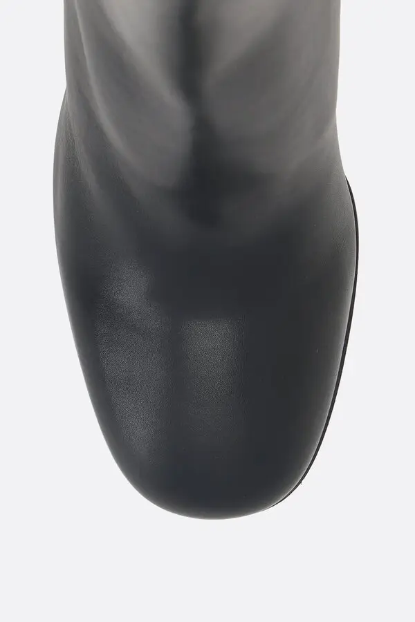 Prada Triangle-logo High-heeled Boots