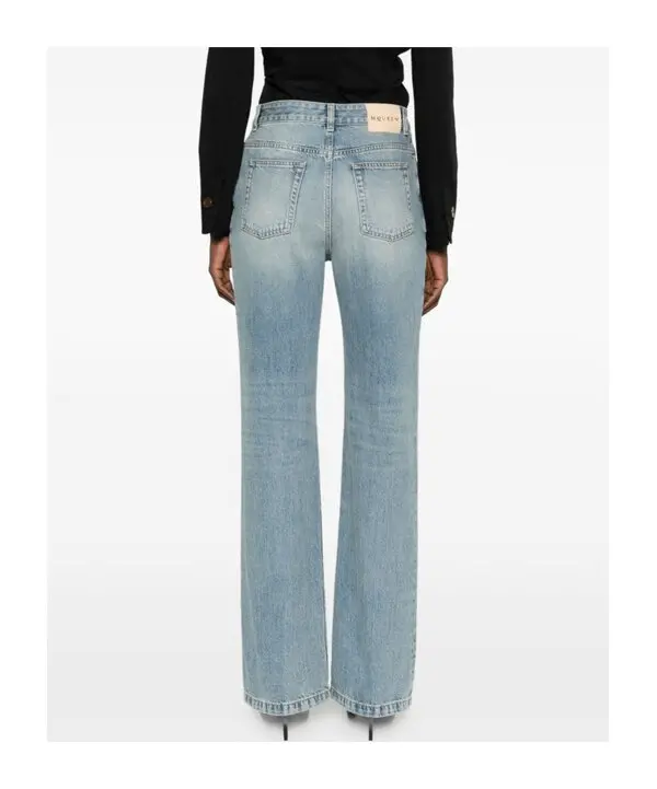 Alexander McQueen Straight Leg Jeans