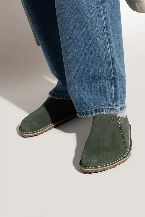 BIRKENSTOCK Zermatt Suede Clogs