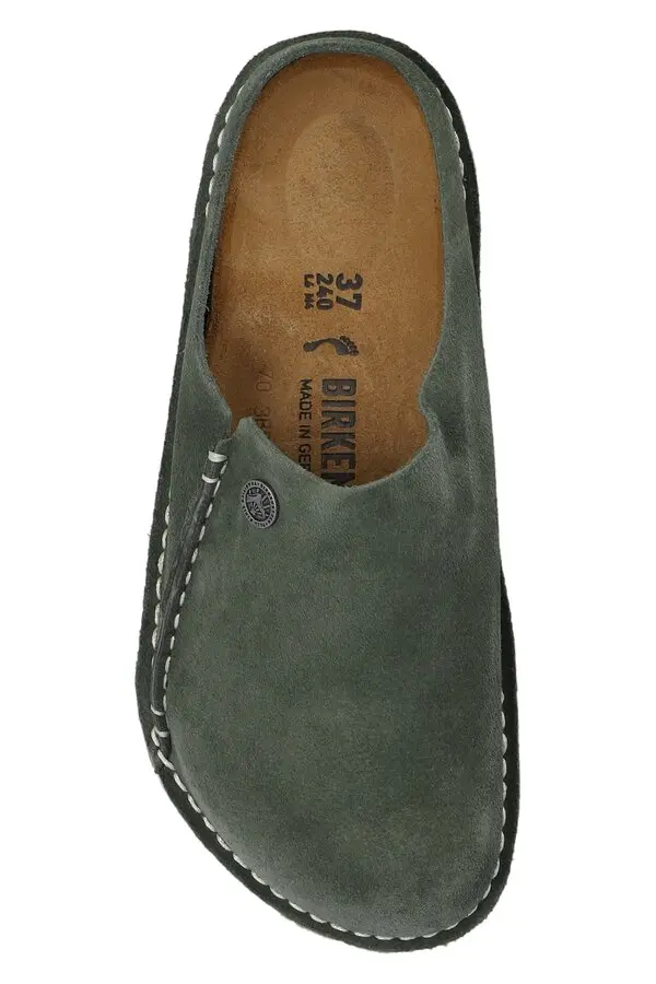 BIRKENSTOCK Zermatt Suede Clogs