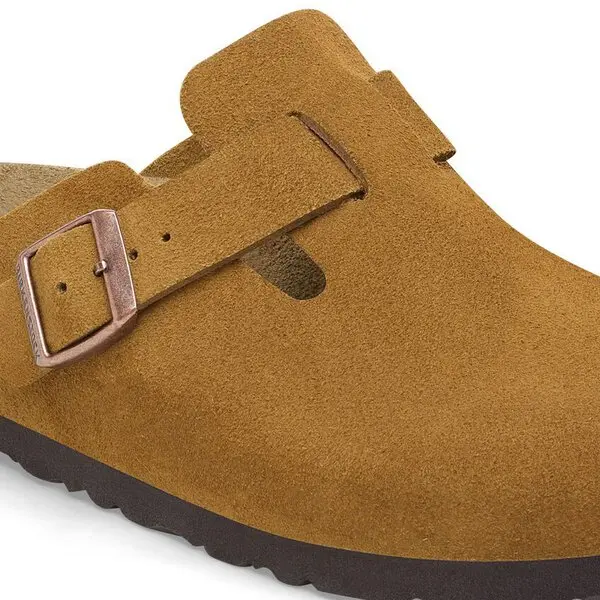BIRKENSTOCK Boston Buckle Detailed Slip-on Mules