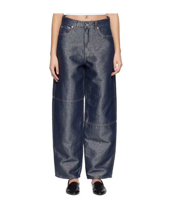 GANNI Stary Belt Loop Jeans