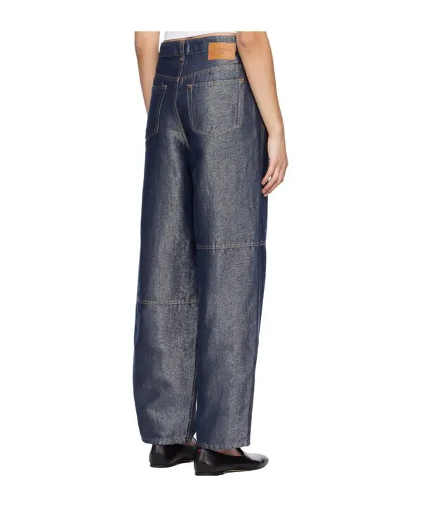 GANNI Stary Belt Loop Jeans