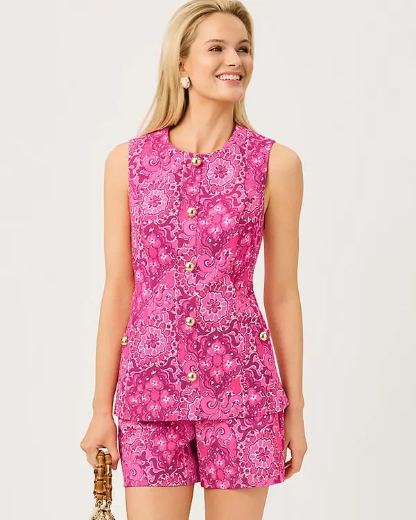 Lilly Pulitzer® 4" Sarissa Stretch Short - Pink